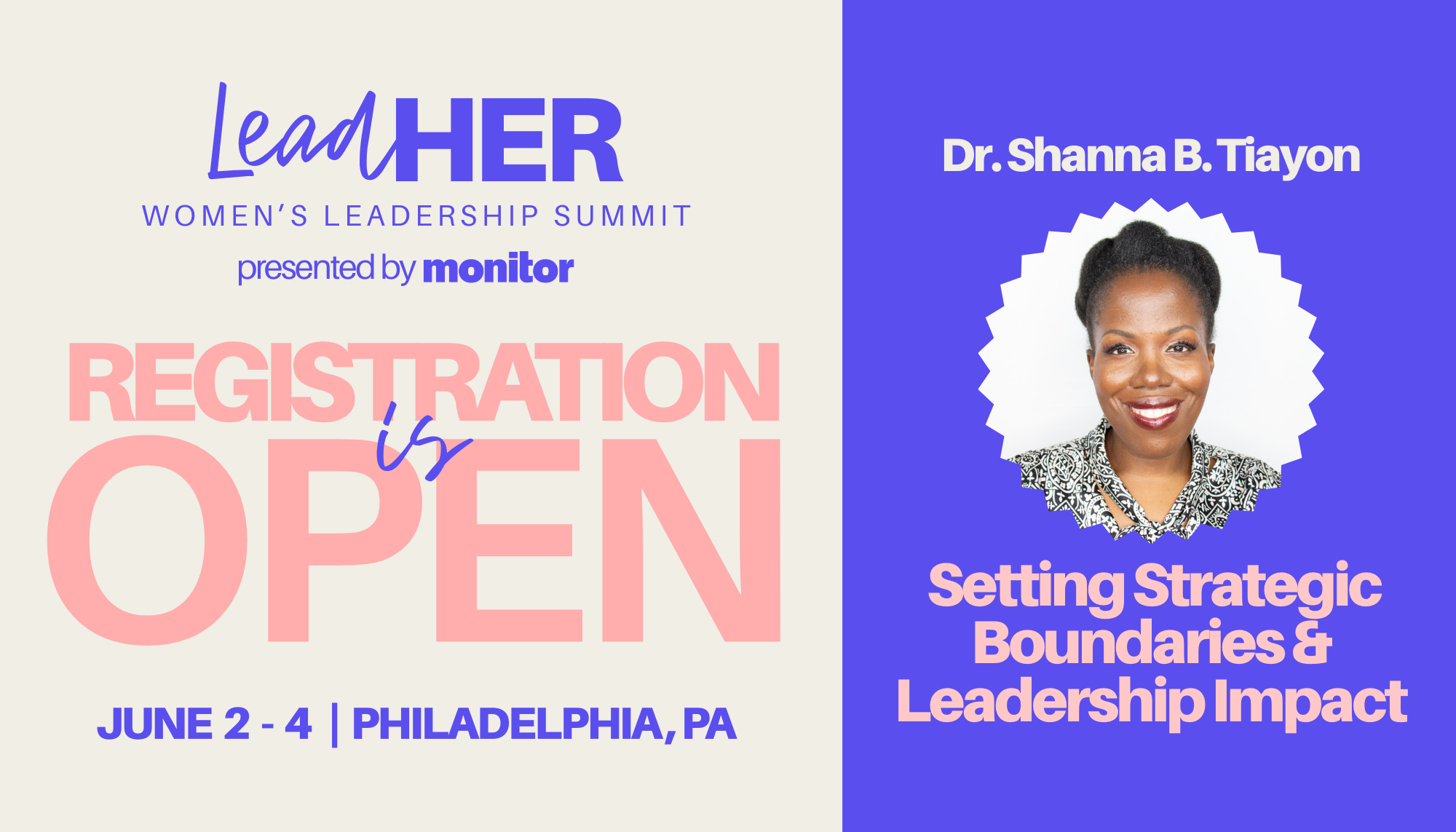Monitor Announces LeadHer Workshop, “Setting Strategic Boundaries: Your ...