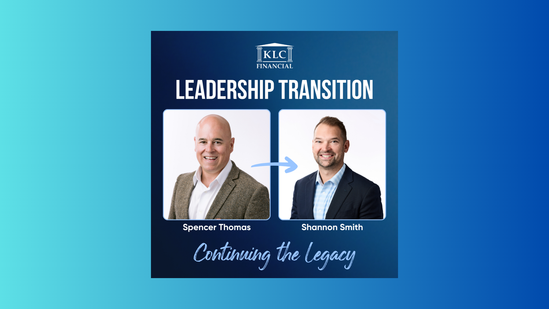 KLC Financial CEO Thomas Steps Down; Smith Named Successor - MonitorDaily